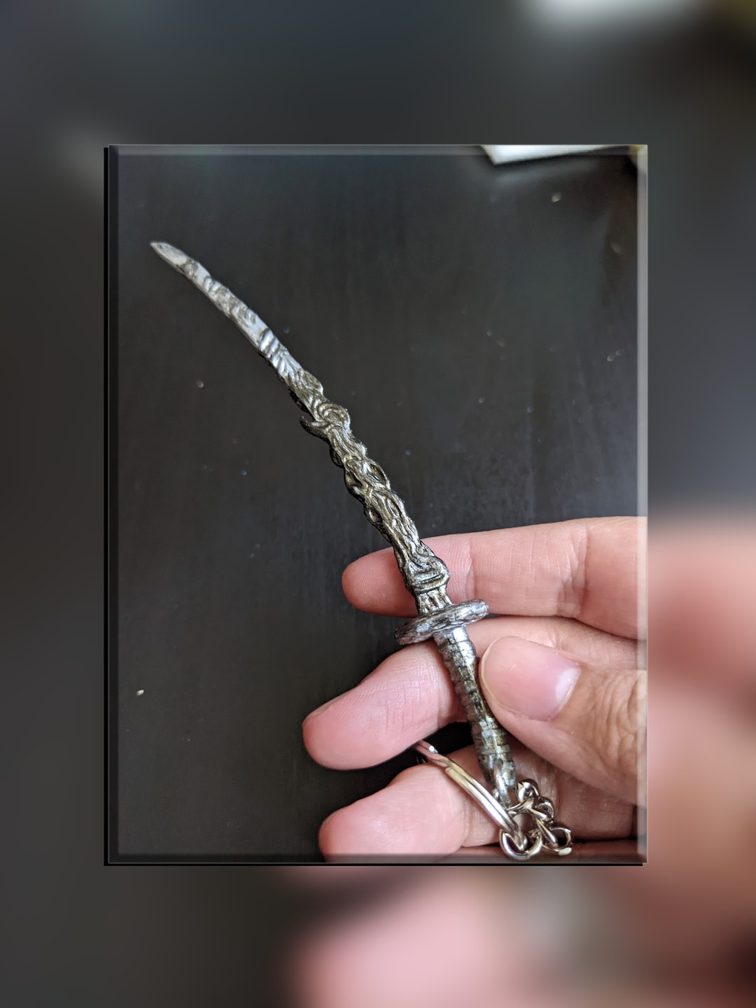 Dark Souls 3 Inspired Frayed Blade Keychain | Jk3dproductions - Etsy