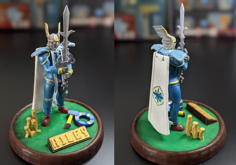 Runescape Custom Character 3D Print RS3 Runescape 3 OSRS - Etsy