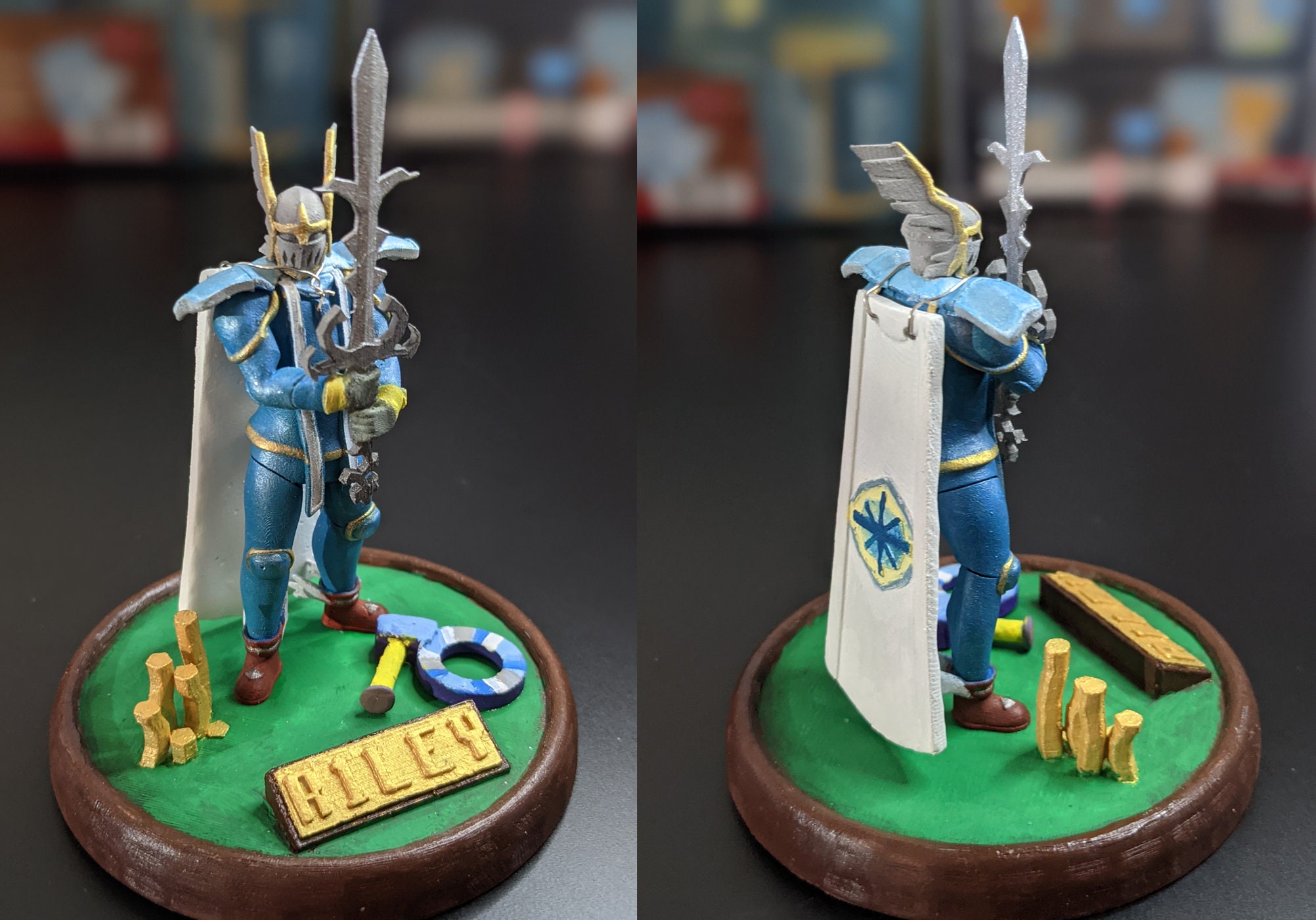 Runescape Custom Character 3D Print RS3 Runescape 3 OSRS - Etsy Australia