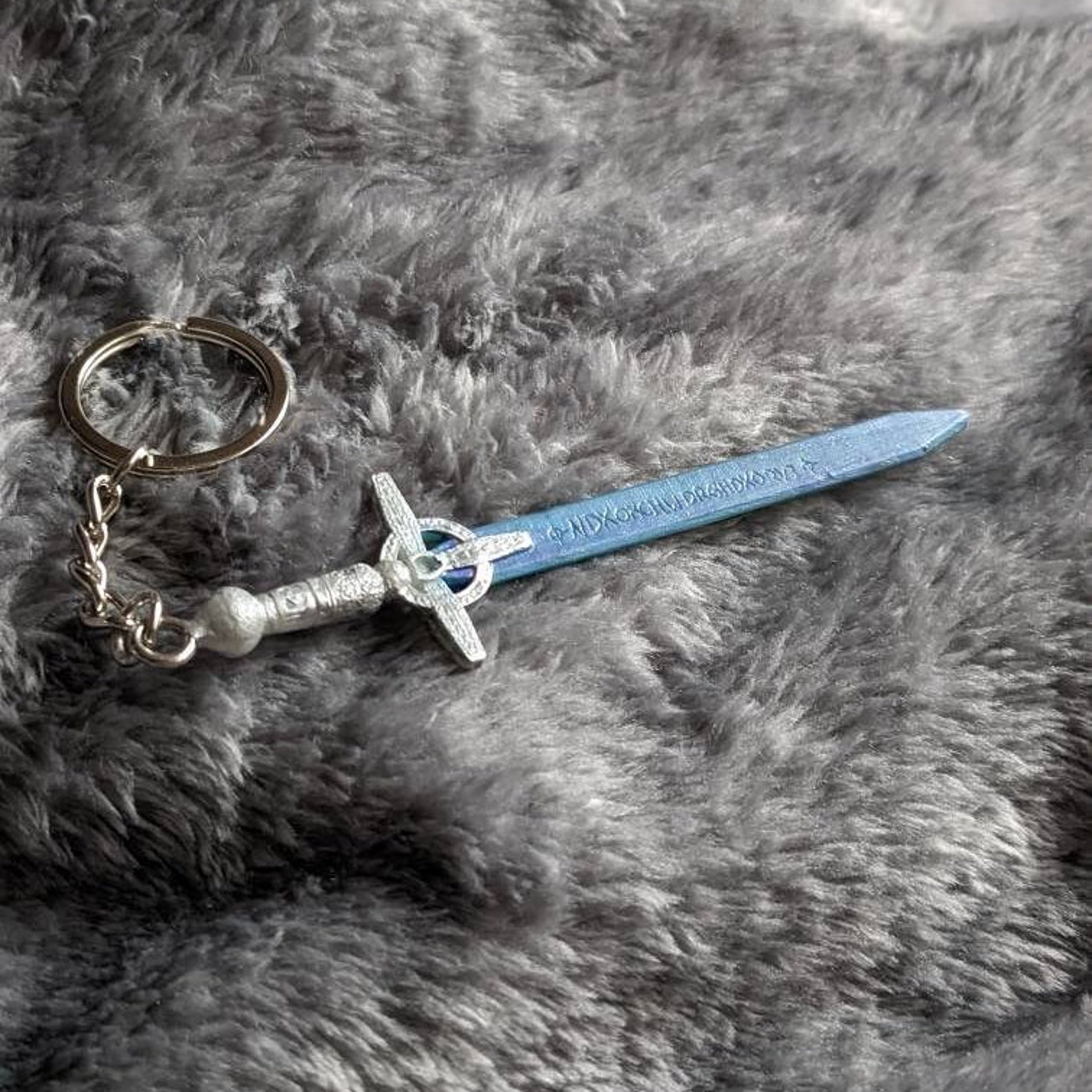 Warrior Nun Inspired Divinium Sword Glow in the Dark Keychain - Etsy