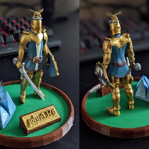 Runescape Custom Character 3D Print RS3 Runescape 3 OSRS Old School RS ...