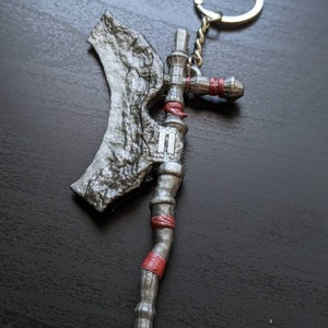 Dark Souls 3 Inspired Dragonslayer Great Axe Keychain | Jk3dproductions ...