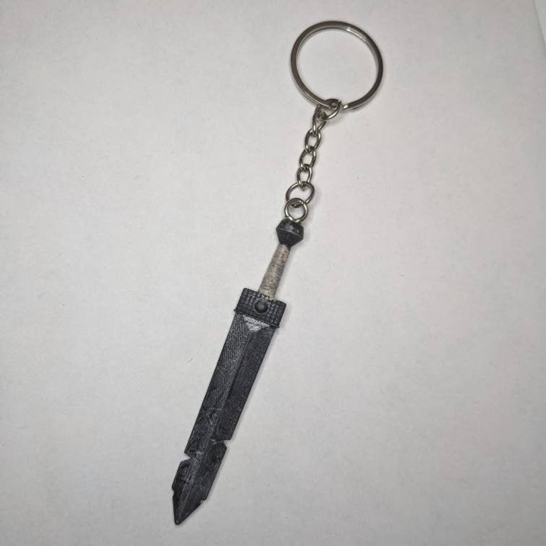 Dark Souls Inspired Greatsword Keychain - Etsy