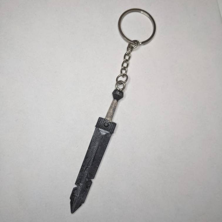 Dark Souls Inspired Greatsword Keychain - Etsy