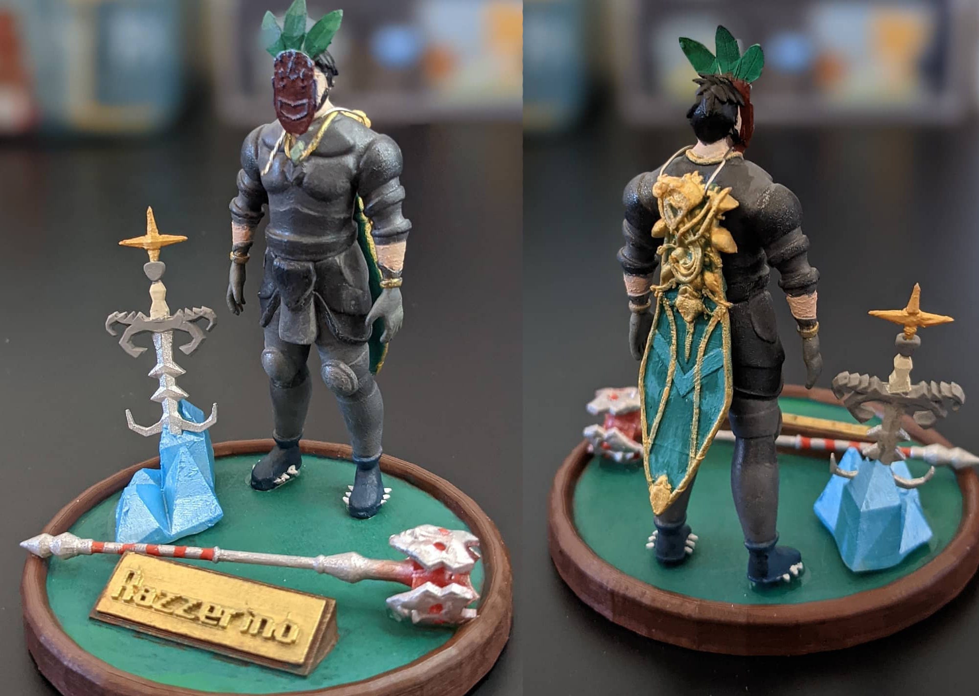 Runescape Custom Character 3D Print RS3 Runescape 3 OSRS - Etsy Australia