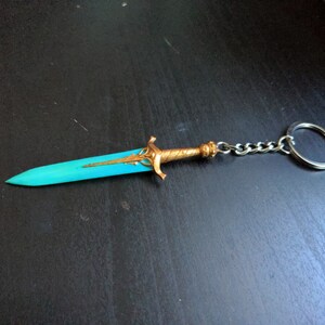 Dark Souls Inspired Moonlight Great Sword Keychain DS / DS2 / - Etsy