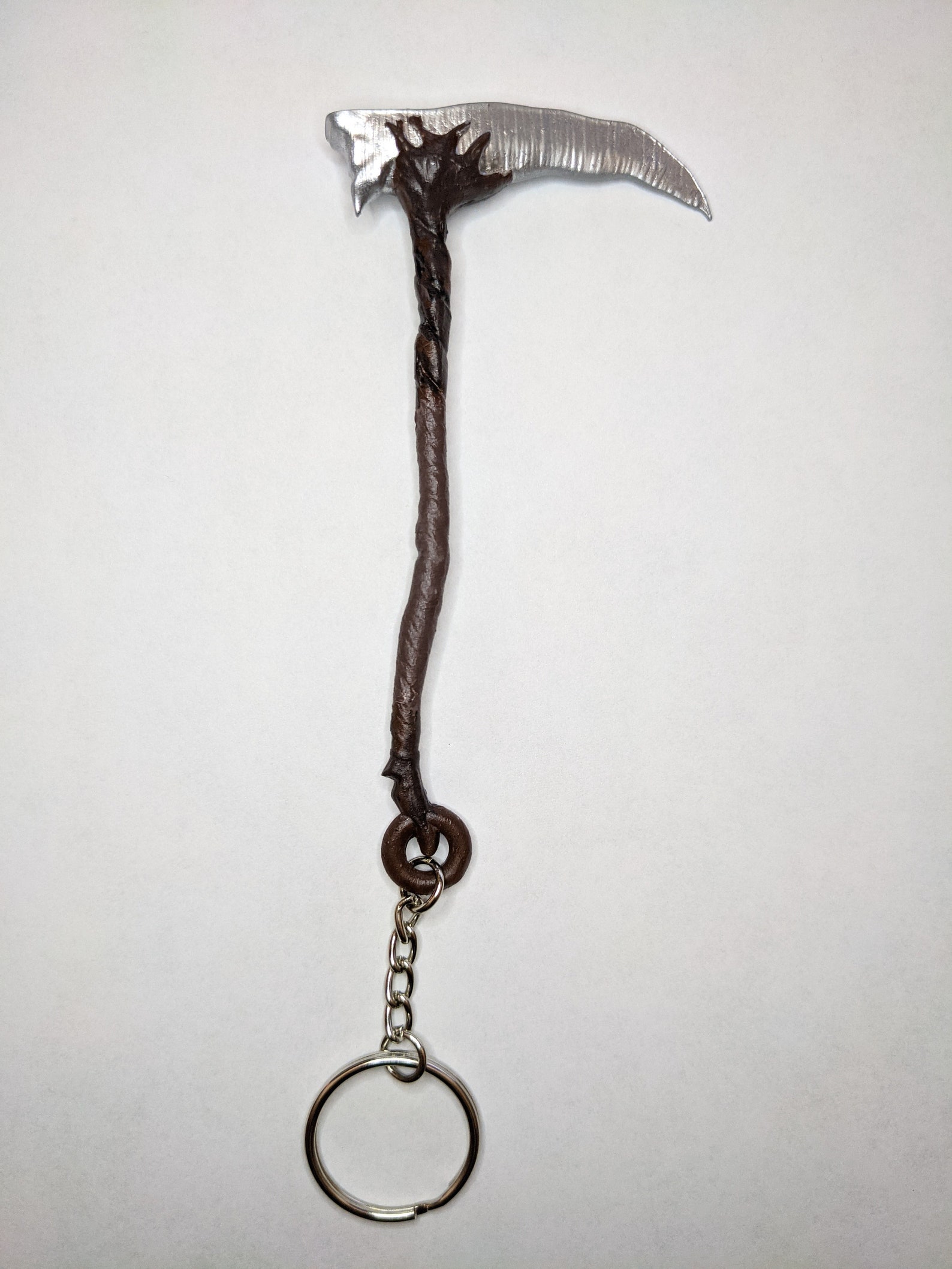 Dark Souls Inspired Lifehunt Scythe 3D Printed Resin Keychain - Etsy
