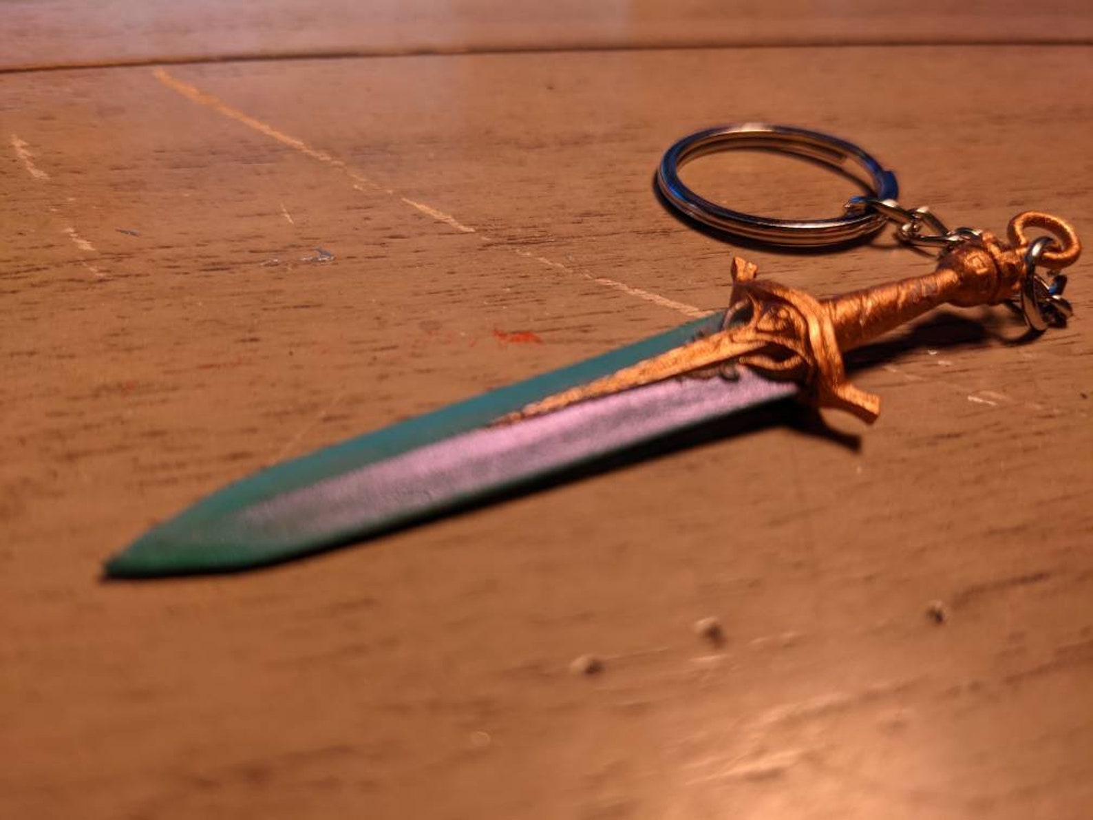 Dark Souls Inspired Moonlight Great Sword Keychain - Etsy