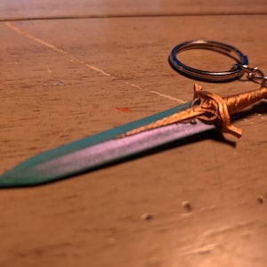 Dark Souls Inspired Moonlight Great Sword Keychain - Etsy