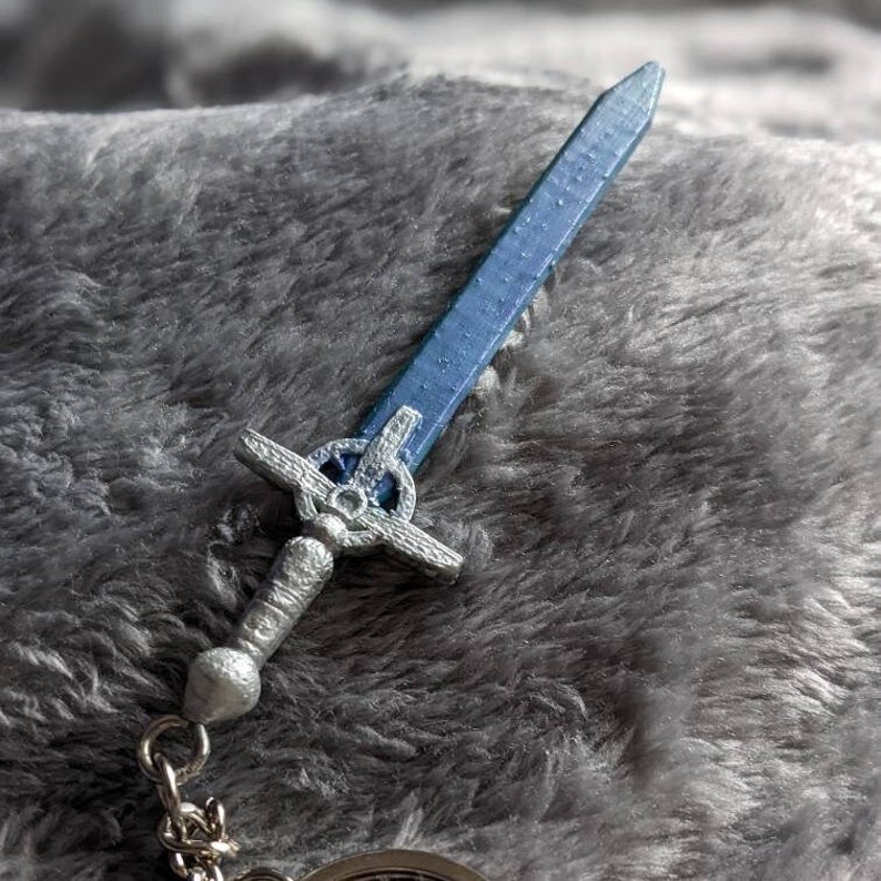 Warrior Nun Inspired Divinium Sword Glow in the Dark Keychain - Etsy