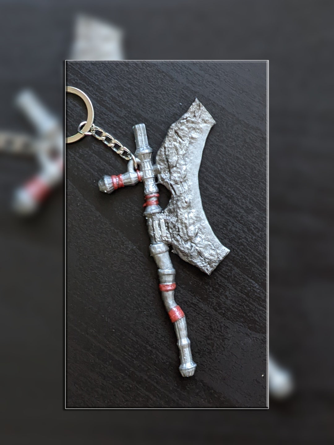 Dark Souls 3 Inspired Dragonslayer Great Axe Keychain | Jk3dproductions ...