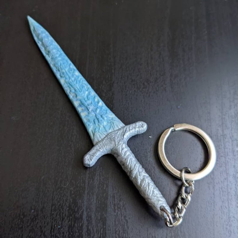 Elden Ring Inspired Dark Moon Great Sword Keychain | Jk3dproductions - Etsy