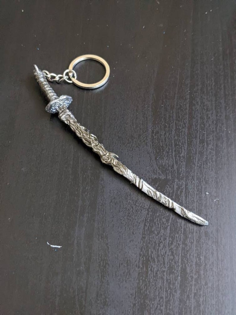 Dark Souls 3 Inspired Frayed Blade Keychain | Jk3dproductions - Etsy