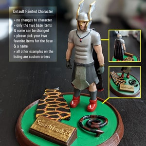Runescape Custom Character 3D Print | RS3 | Runescape 3 | OSRS | Old ...