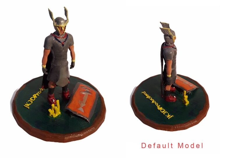 Runescape Custom Character 3D Print RS3/Old School RS | Etsy