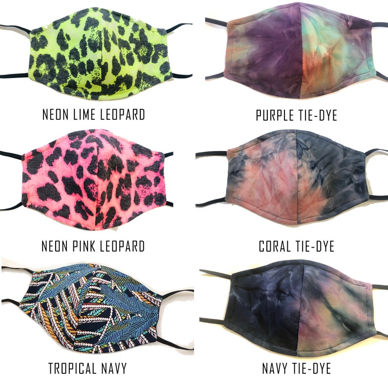 Washable Reusable 3 Layer Face Mask With Filter Next Day - Etsy