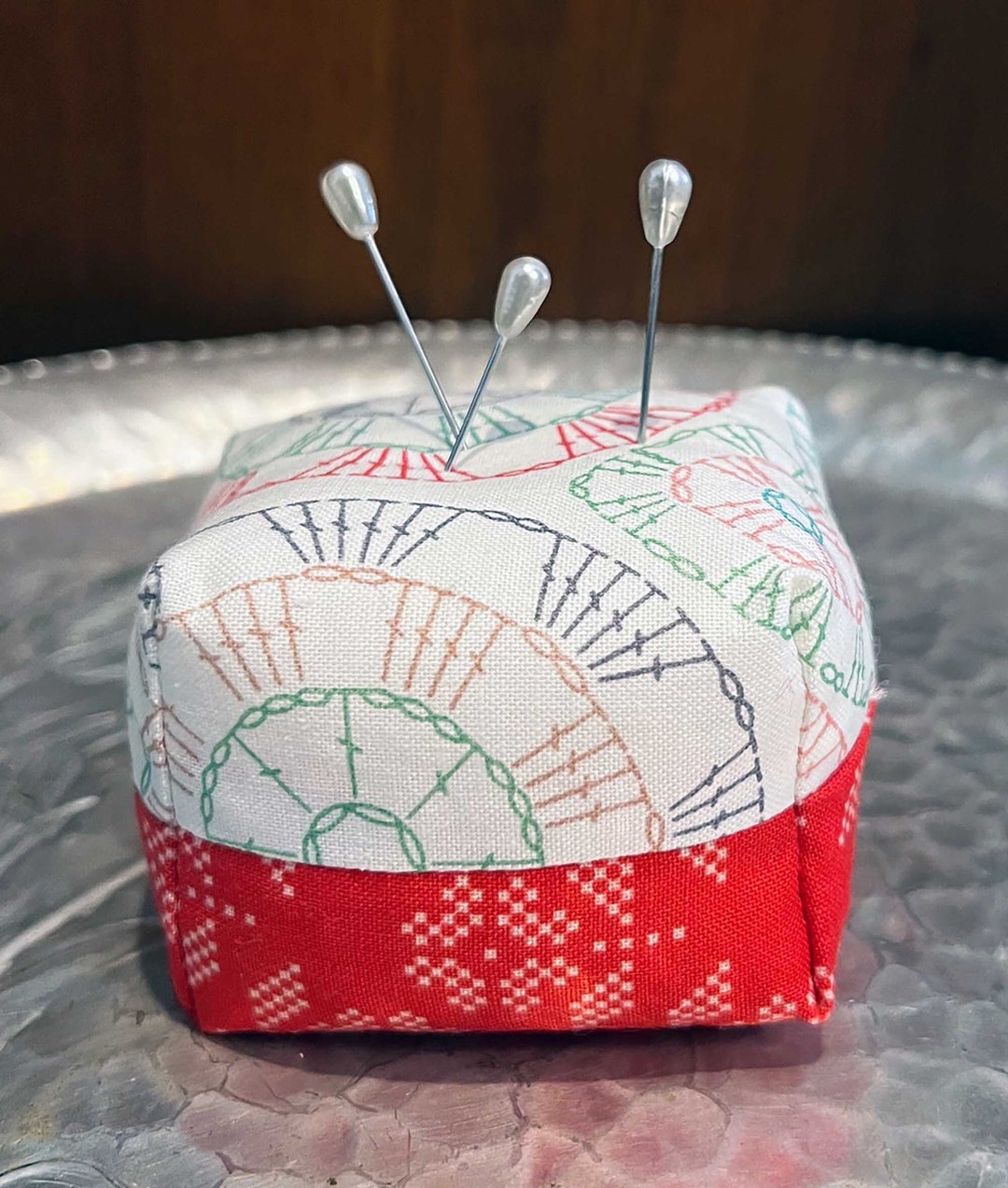 Pincushion Cubed, 3D Square Pincushion, Fun With Pins Pincushion, Free ...