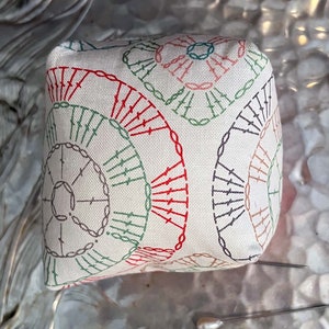 Pincushion Cubed, 3D Square Pincushion, Fun With Pins Pincushion, Free ...