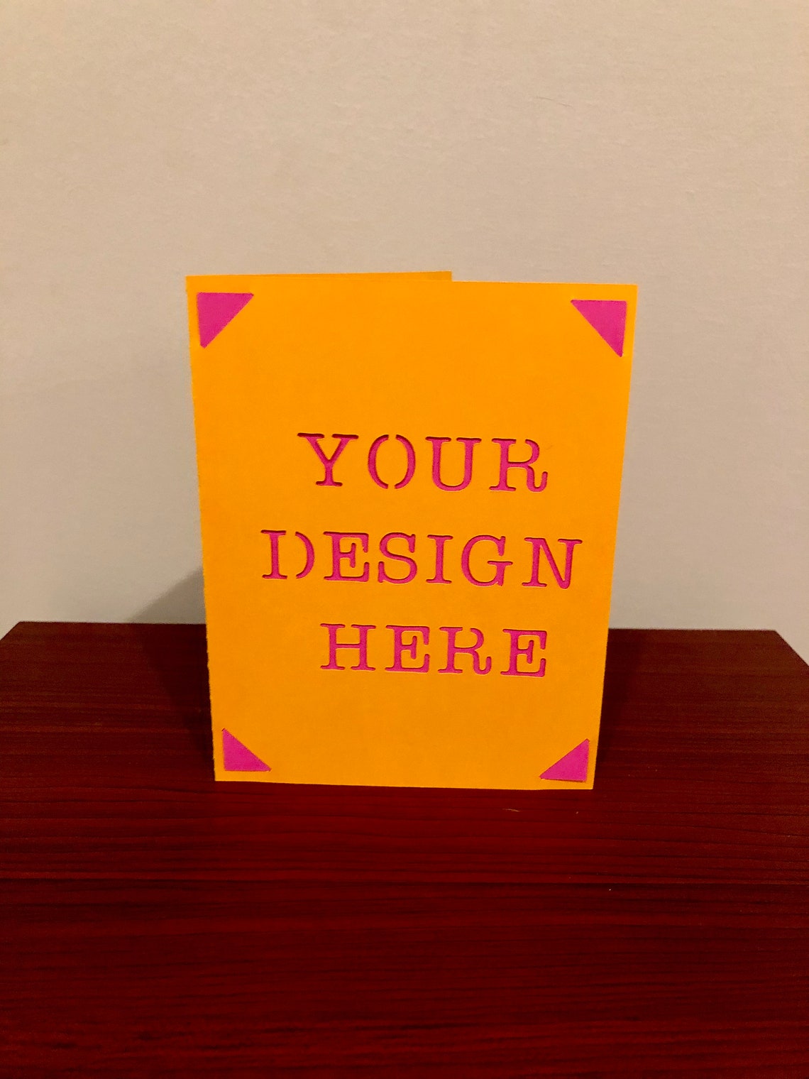 Insert Card Slot Template SVG Digital Cut File Rectangle | Etsy Australia