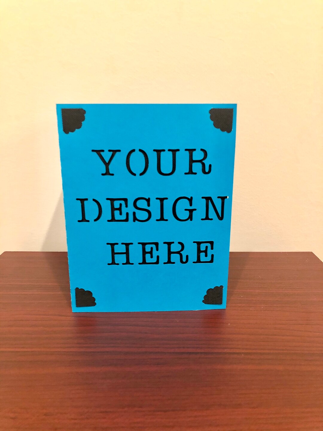 Insert Card Slot Template SVG Digital Cut File Scalloped - Cricut ...