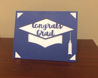 Graduation Card Svg | Etsy