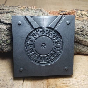 Graphite Casting Mold - Viking Penny - Cast Your Own Bullion Coins! - Etsy