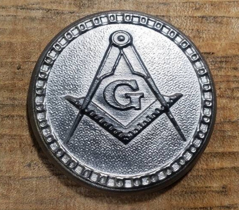 Graphite Casting Mold Masonic Square and Compass Round Ingot - Etsy