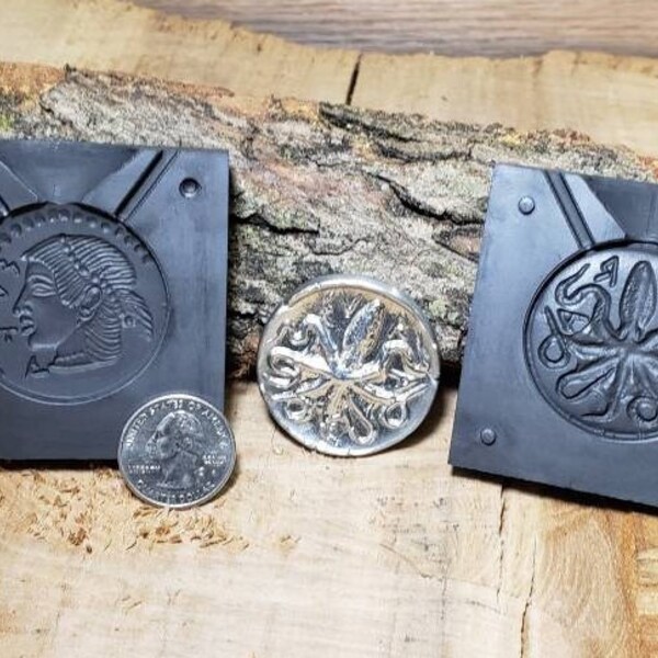 Graphite Coin Mold - Etsy