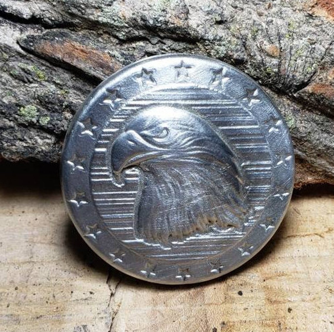 Graphite Casting Mold Eagle Makes 2 Diameter Round - Etsy