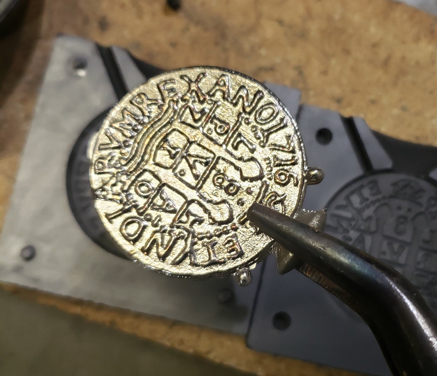 Graphite Casting Mold Pirate Coin Bullion Pour Your Own - Etsy