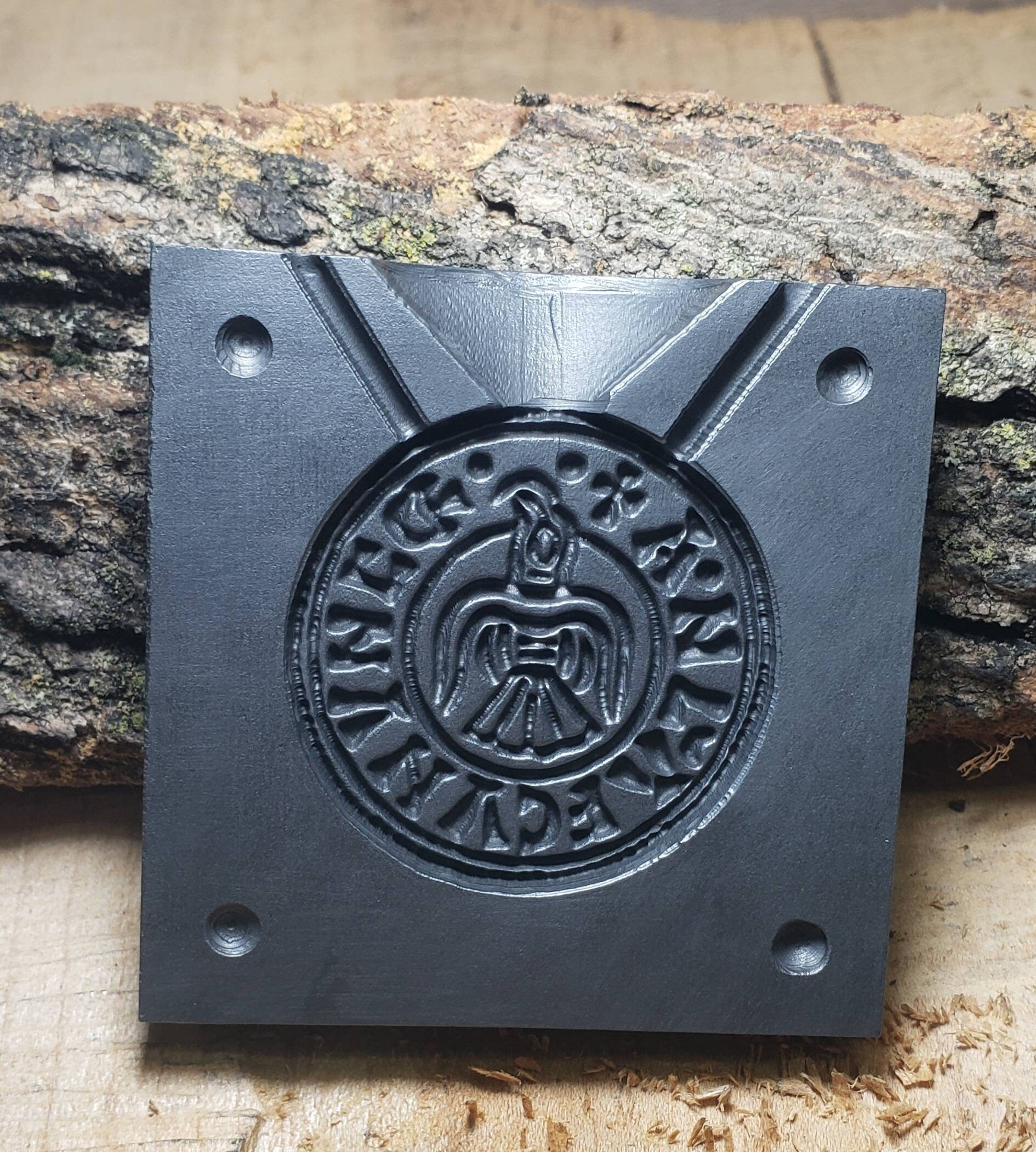 Graphite Casting Mold Viking Penny Cast Your Own Bullion - Etsy