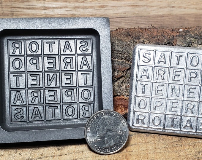 Graphite Casting Mold - Pirate Coin Bullion - Pour Your Own 1618 ...