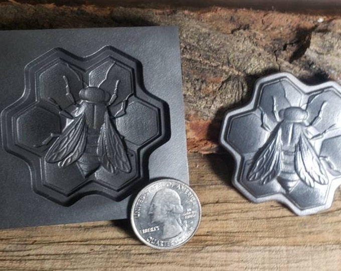 Graphite Casting Mold - Bee Ingot - Makes Over 2" Diameter Ingot - Etsy