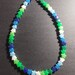 Gay/vincian Pride Flag Beaded Kandi Necklace Stars or Hearts Mlm/gay ...