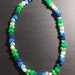 Gay/vincian Pride Flag Beaded Kandi Necklace Stars or Hearts Mlm/gay ...