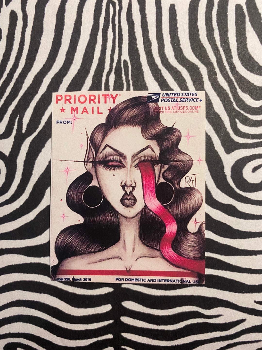 PINK FLOW Matte Slap - Etsy