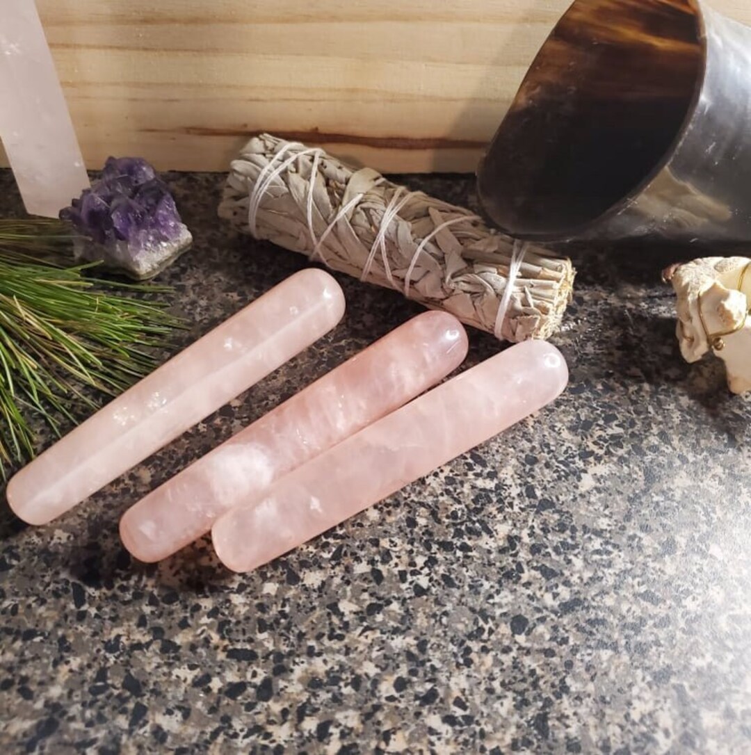 Rose Quartz Wand - Etsy