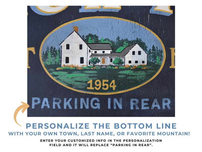 Snow Sign, Blue Winter Decor, Vintage Ski Art, Mountain House Decor ...