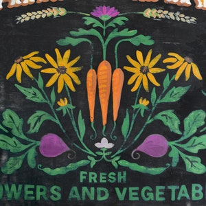 Fall Harvest Sign, Farm Fresh Decor, Fall Kitchen Artwork, Farmers ...