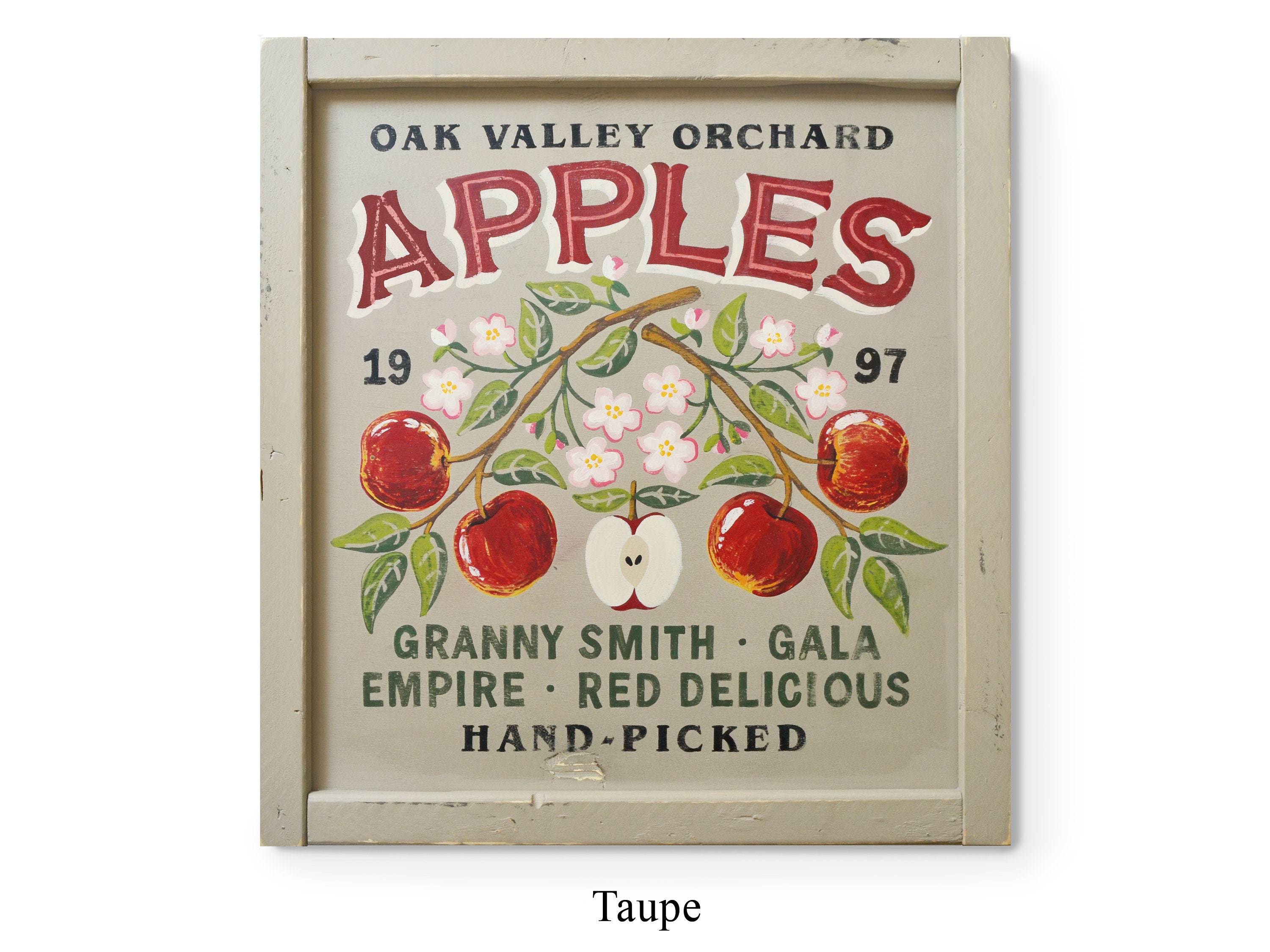 Personalized Apple Orchard Sign, Apple Picking Sign, Fall Farm Stand ...