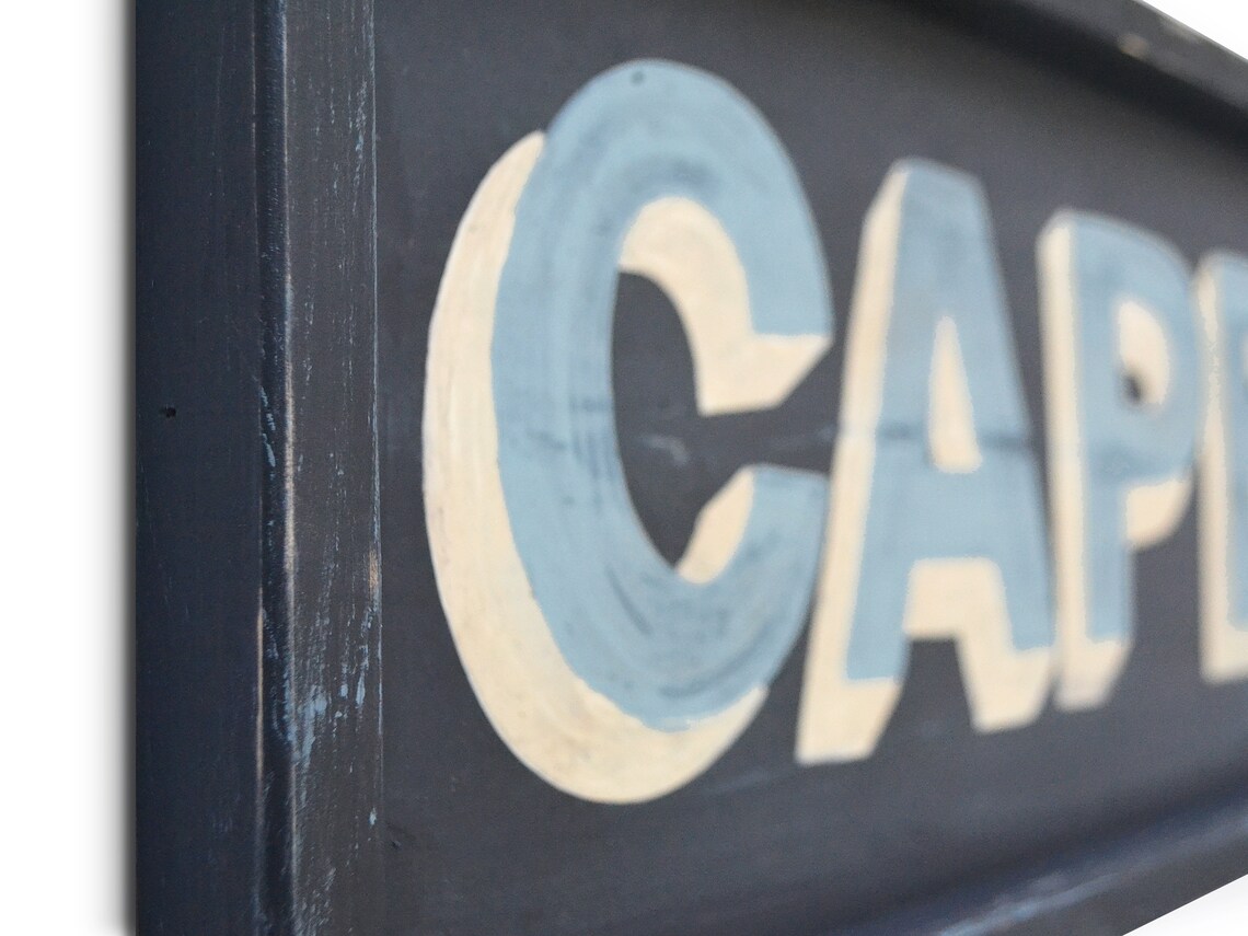 Cape Cod Sign Cape Cod Wall Art Beach House Sign Coastal | Etsy