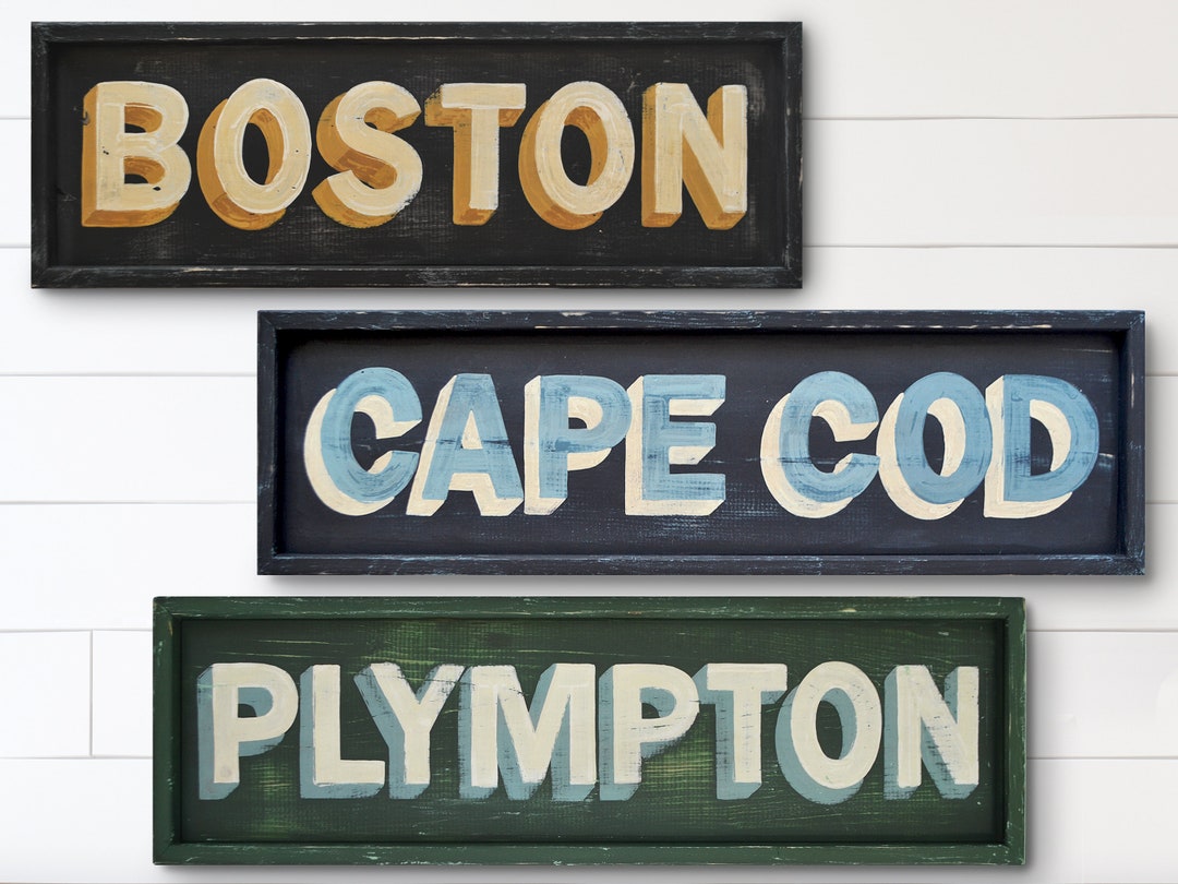 Custom City Sign, Location Sign, Personalized Town Wall Decor, Hometown ...