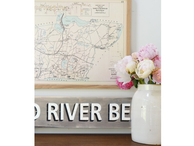 Personalized Beach Sign, Custom Beach House Decor, Location Sign ...