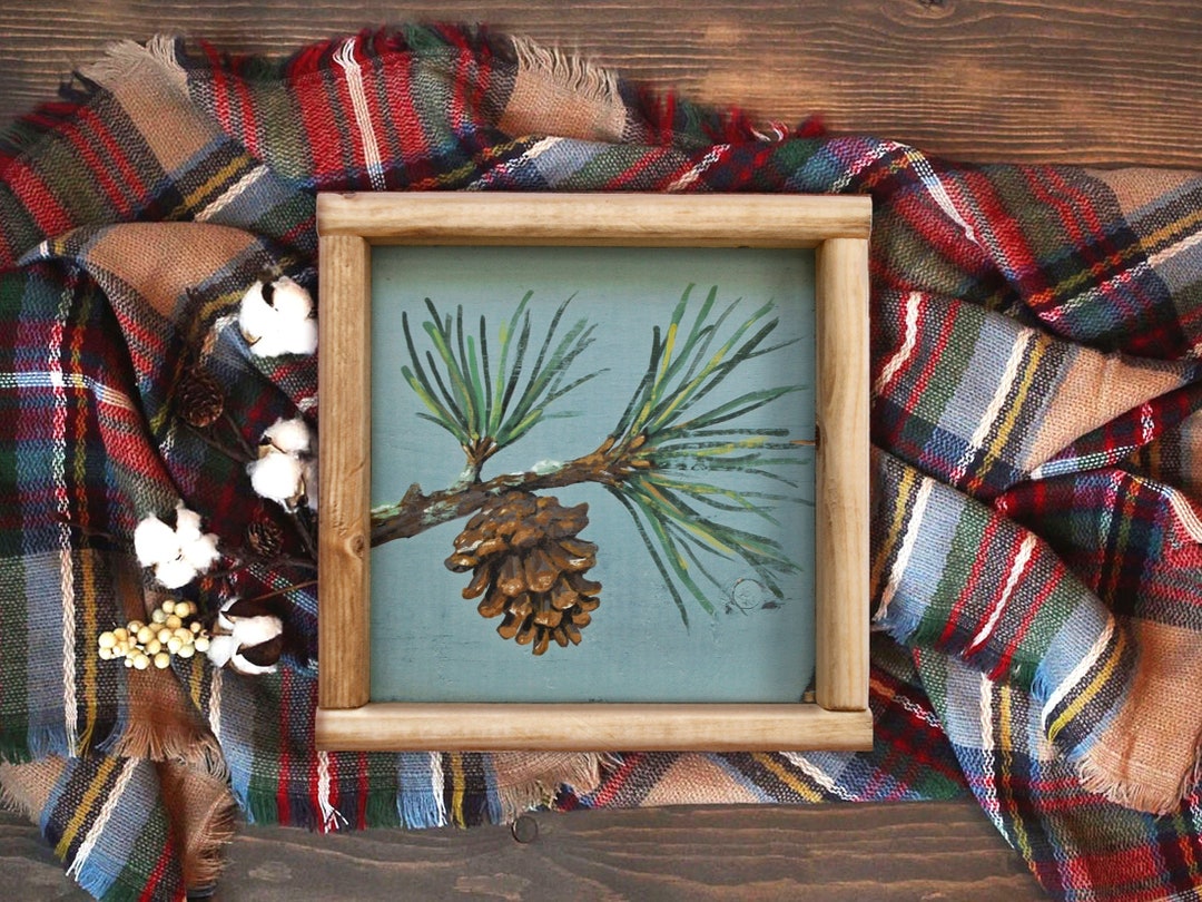 Log Cabin Decor, Rustic Cabin Sign, Boho Forest Decor, Modern Lodge ...