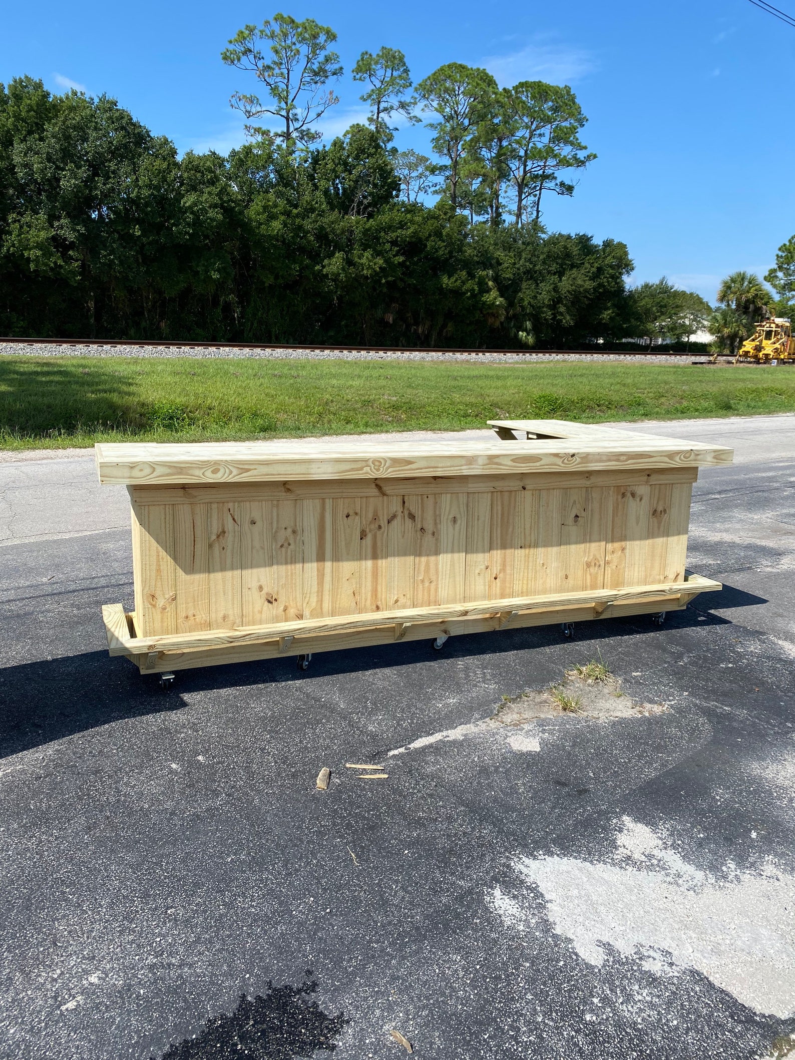 Custom Outdoor Bar! Different Sizes Available! Call Us Today. Outdoor ...