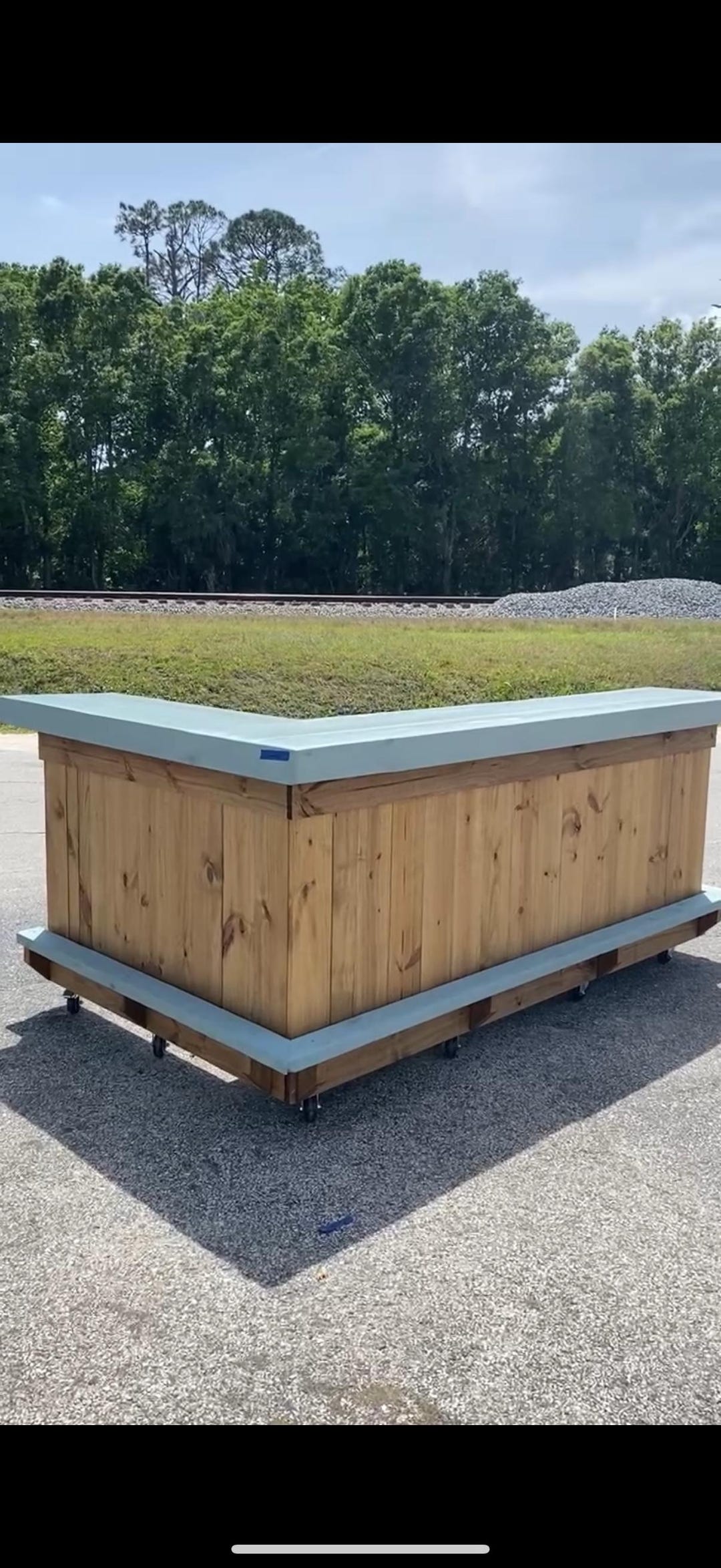 Custom Outdoor Bar | Basement Bar | Indoor Home Bar | Tiki Bar | Man ...