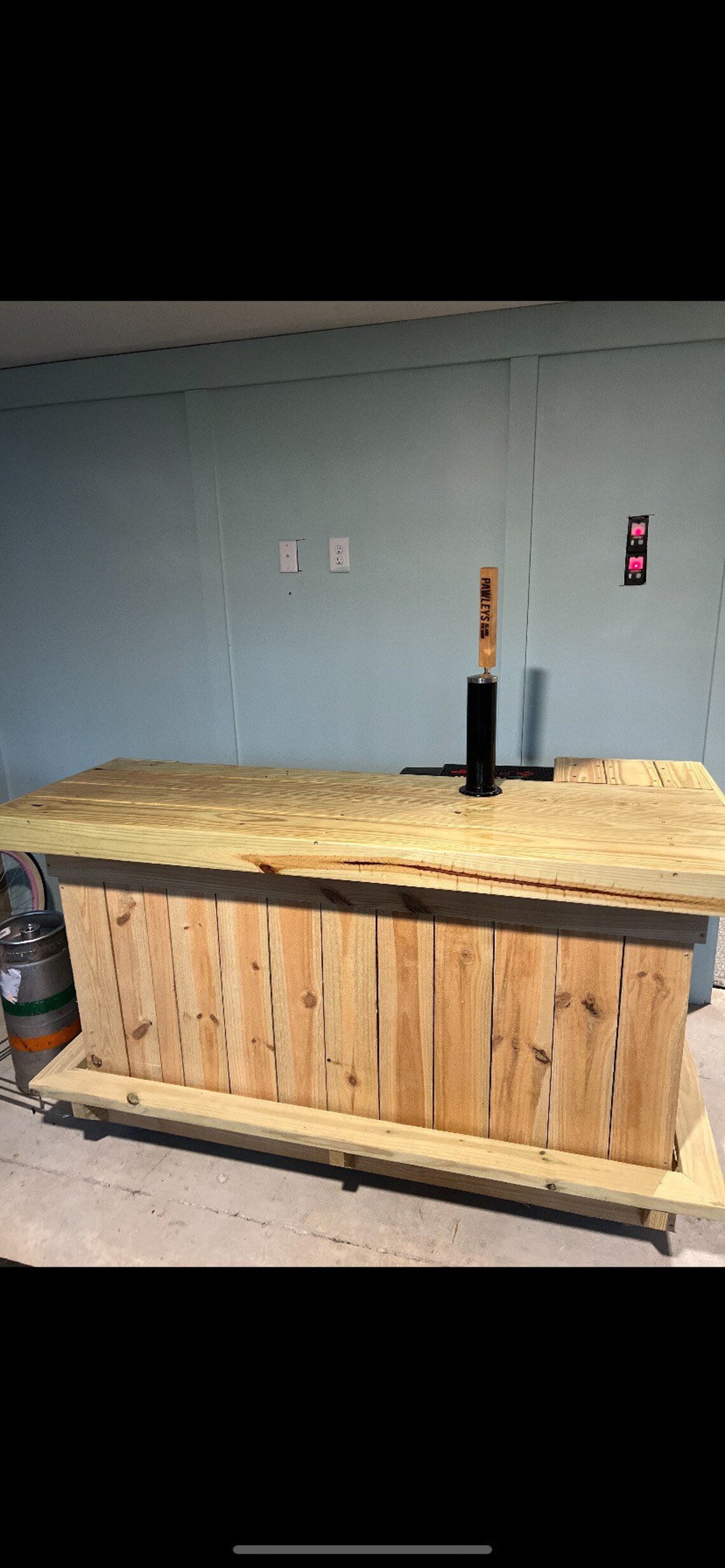 Outdoor/indoor Wooden Custom Made Tiki Bar! Shipping Nationwide - Etsy
