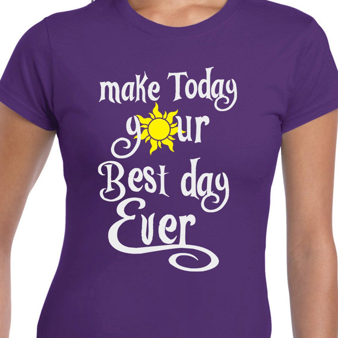 Make Today Your Best Day Ever Digital Cut File // Tangled DxF | Etsy