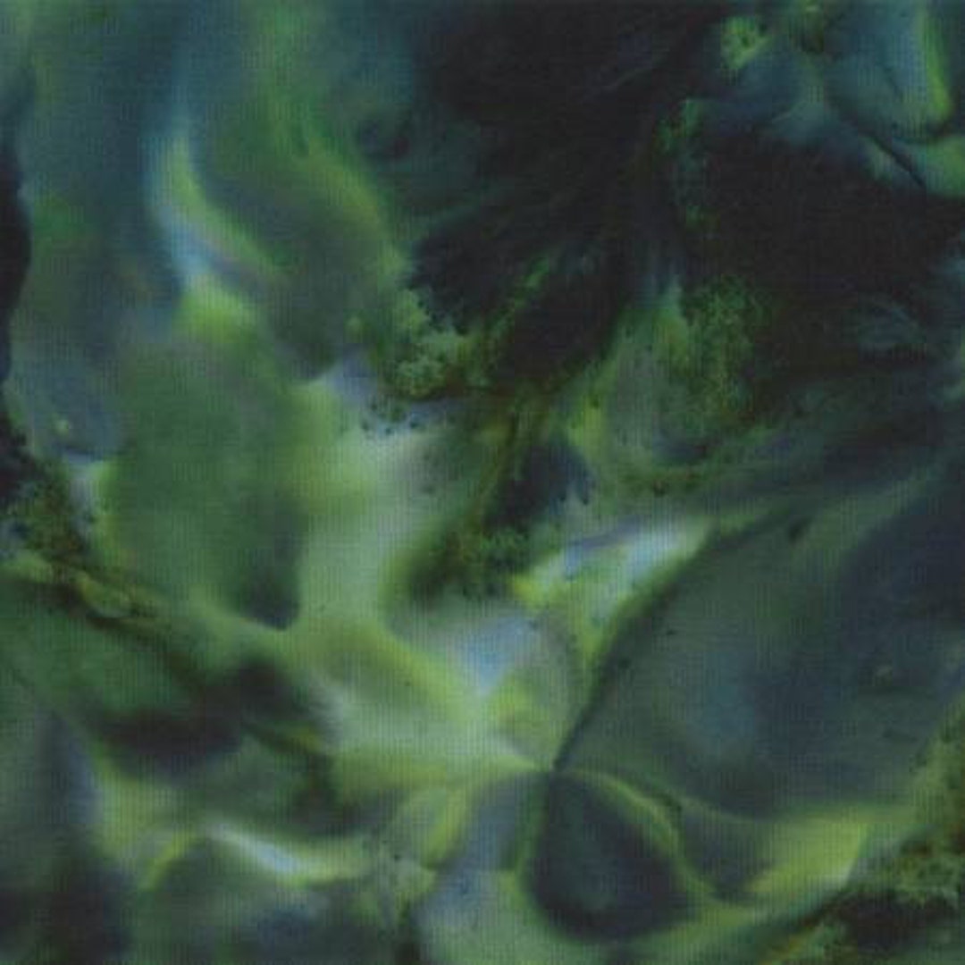 Black and Jade Batik - Hoffman Fabrics - Etsy