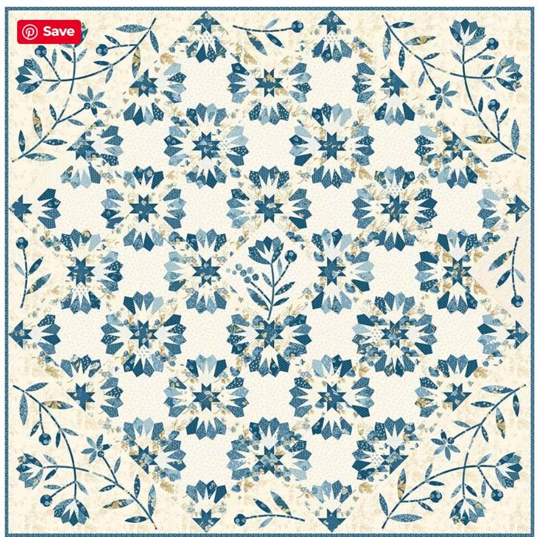 Dresden Bloom Quilt Pattern - Etsy